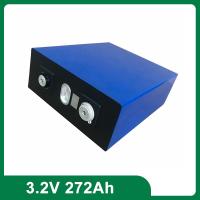 China 3.2V 272Ah Lifepo4 Battery with 3500 Cycle Life and Aluminum Housing for EVs and Solar Storage for sale