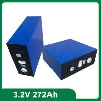 China 3.2V 272Ah Lifepo4 Battery with 3500 Cycle Life and Aluminum Housing for EVs and Solar Storage for sale