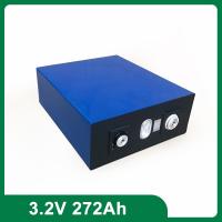 China 3.2V 272Ah Lifepo4 Battery with 3500 Cycle Life and Aluminum Housing for EVs and Solar Storage for sale
