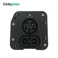 China Thermoplastic CCS1 150Amp Combo Sae J1772 Socket for sale
