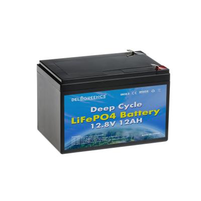 China 12Ah 12.8V Bluetooth Lithium Battery Pack with 2000 Cycles Life and Customized Design for sale