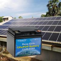 China 3500 Times Cycle 42Ah 12V LiFePO4 Battery Pack for sale