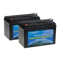 China 24V 60Ah LiFePO4 Battery Pack with 2000 Cycles Built-in BMS and Customizable Options for Tricycles for sale