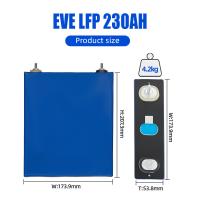 China 3.2V 230Ah Prismatic LiFePO4 Battery for DIY Solar Storage with 2000 Cycle Life for sale