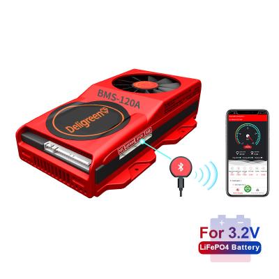 China Smart BMS with Fan 20S 72V Lithium Battery Protection Board 100A 120A for Electric Motorcycles and Solar Storage for sale