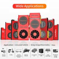 China Smart BMS with Fan 20S 72V Lithium Battery Protection Board 100A 120A for Electric Motorcycles and Solar Storage for sale