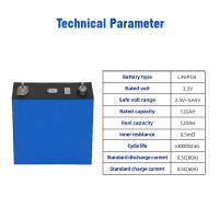 China 120AH 3.2V LiFePO4 Battery Cell with Screw Terminal for Agriculture Sprayer and Solar Storage for sale
