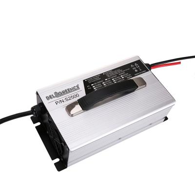 China 12V 48V 30A 40A 50A Lead Acid LiFePo4 Battery Charger for E-bike with Different Plug Options for sale