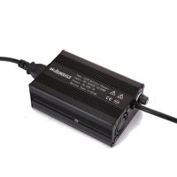 China 84V 10A Electric Motorcycle Battery Charger with Aluminum Shell and Over Temperature Protection for Lifepo4 Batteries for sale