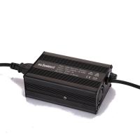 China Fast Charging 60V 10A Lithium Battery Charger with Aluminum Shell for Electric Scooter for sale