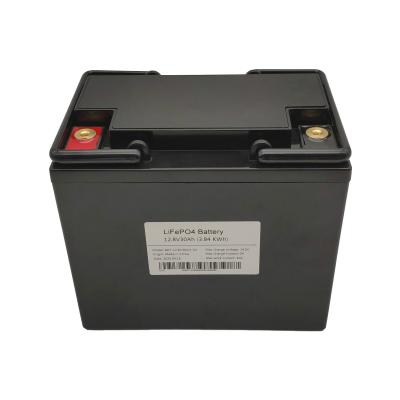 China 12V 30Ah Rechargeable Lithium Iron Phosphate Solar LiFePO4 Deep Cycle Battery Pack for sale