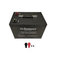 China Camping Grade A Lithium Battery Pack 12.8V 24V 32V 100ah With Metal Box for sale
