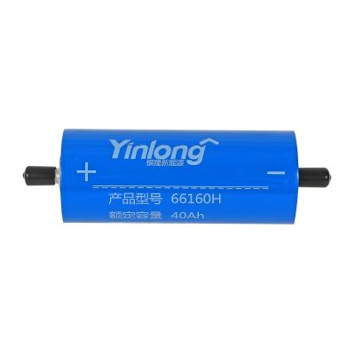 China Yinlong 66160H LTO Battery 2.3V 40Ah with 25000 Cycles for Car Audio and Energy Storage for sale