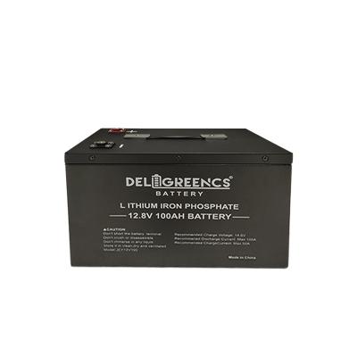 China 12V 100Ah LiFePO4 Battery Pack with 2000 Cycle Life for Motorhome and Camping for sale