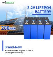 China New Grade A 3.2V 280AH Lifepo4 Battery with 6000 Cycles for Solar System US Stock for sale