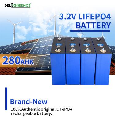 China 6000 Cycles 280AH 3.2V Lifepo4 Lithium Battery for Solar Energy Storage for sale