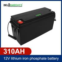 China Deep Cycle 12V 310AH Lithium Ion Battery For Solar Equipment Electric Sprayer for sale