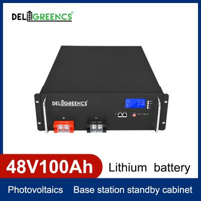 China 48V 100AH Grade A Lithium Iron Phosphate Energy Storage Battery with 4000 Charge Discharge Cycles for sale