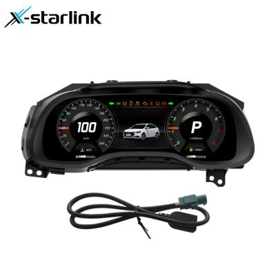 China Cadillac XT5 XT6 XTS LCD Instrument Gauge Black Frame GPS Carplay Digital Car Gauges for sale