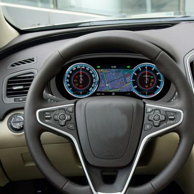 China Buick Regal 2016-2023 Linux Speedometer LCD Instrument Panel Digital Cluster Instrument Panel With Assisted Driving Automatic Speedometer for sale