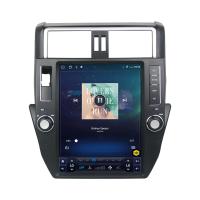 China Android 13 Tesla Screen BT Car Radio System DVD For Toyota Prado 2010-2013 for sale