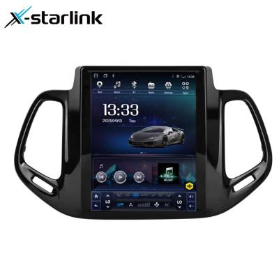 China Eight Core Jeep Compass Android Car Radio 360 Panoramic Navigation With 9.7 Inch Screen for sale