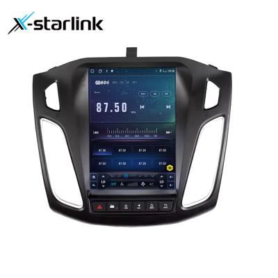 China Tesla Style Touchscreen Car Stereo Radio Built In GPS For 2012-2018 Ford Focus MK3 for sale