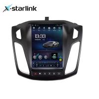 China Tesla Style Touchscreen Car Stereo Radio Built In GPS For 2012-2018 Ford Focus MK3 for sale