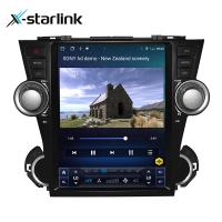 China 12.1 Inch Tesla Style Android Car Screen Player For Toyota HIghlander 2011-2015 for sale