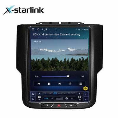China Dashboard Mount 9.7'' Vertical Car Touch Screen Stereo For Dodge Ram 2013-2017 for sale