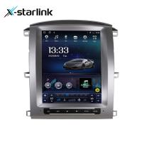 China 12.1inch 128G Tesla Car Vertical Screen Radio Multimedia For Toyota LC100 2002-2007 for sale