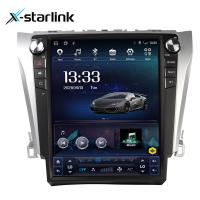 China Car GPS Android Stereo Radio Player 12.1in IPS Vertical Screen For Toyota Camry 2012-2017 for sale