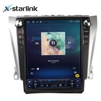 China Car GPS Android Stereo Radio Player 12.1in IPS Vertical Screen For Toyota Camry 2012-2017 for sale