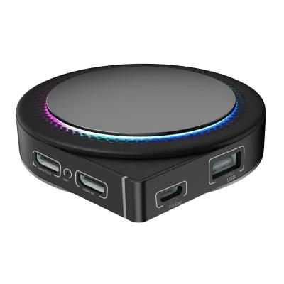 China Custom Ambient Light Carplay Wireless Ai Box Android 13 QCM 6125 8GB 128GB for sale