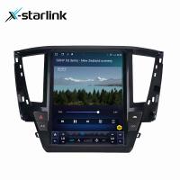 China Mitsubishi Pajero Capacitive Screen Car Stereo Radio With GPS Navigation for sale
