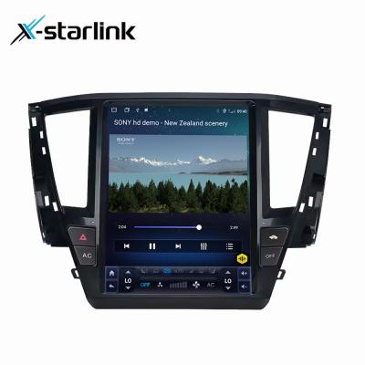 China Mitsubishi Pajero Capacitive Screen Car Stereo Radio With GPS Navigation for sale