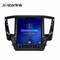 China Mitsubishi Pajero Capacitive Screen Car Stereo Radio With GPS Navigation for sale