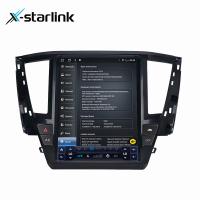 China Mitsubishi Pajero Capacitive Screen Car Stereo Radio With GPS Navigation for sale