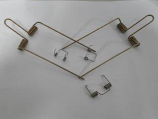 China Customized Metal Double Coil Torsion Spring For Toy Or Furniture Industries for sale