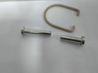 China Zinc Plated Finish Steel Clevis Pin For Connections Industrial Machinery for sale