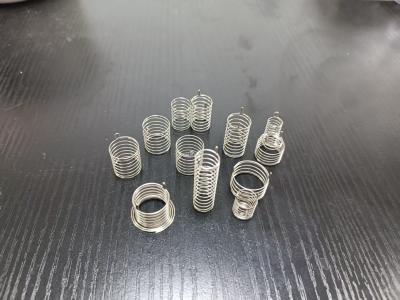 China Stainless Steel Precision Touch Spring Miniature Nickel Plated Finish for sale