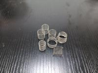 China OEM Size Steel Nickel Plated Touch Spring Battery Spring Clip For Industrial Use for sale