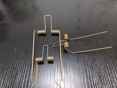 China Steel Construction Small Hinge Spring Rust Resistant Customized Size for sale