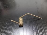 China High Precision Metal Torsion Spring Hardware Miniature Size Customized Color for sale