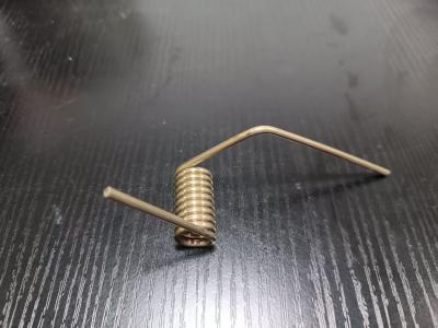 China High Precision Metal Torsion Spring Hardware Miniature Size Customized Color for sale