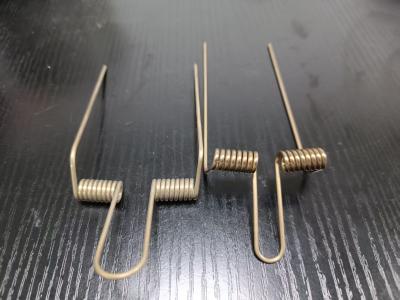 China Stainless Steel Double Coil Torsion Spring OEM Industrial Use Spiral Twisting Spring for sale