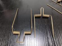 China Double Coil Stainless Steel Torsion Spring High Load Capacity For Automotive Parts for sale
