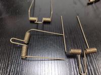China Precision Stainless Steel Double Torsion Spring Customized Color For Instruments for sale