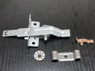 China Custom Stamped Metal Parts Nickel Plated With Stamping Die Process Type for sale