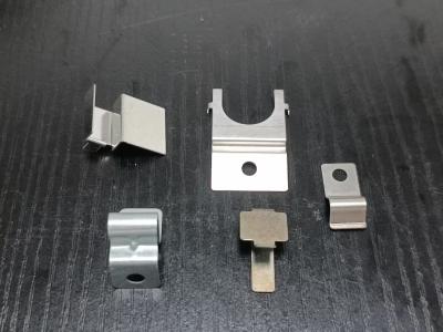 China Small Metal Locking Clips Industrial Use Flat Spring Metal Clip Custom Size for sale